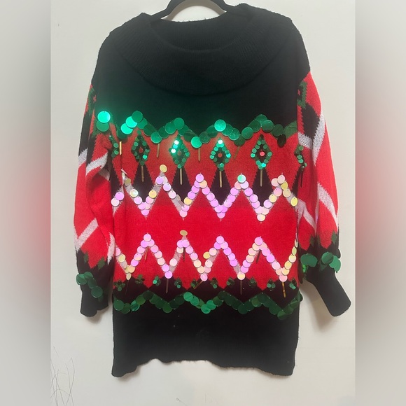 Holiday Time | Sweaters | Holiday Time Sequin Ugly Christmas Sweater L ...